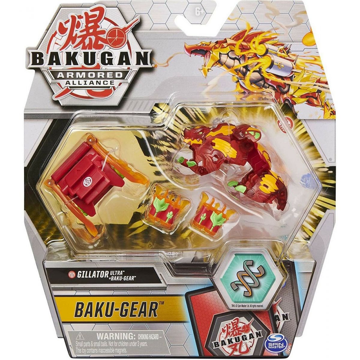 Bakugan bojovník s přídavnou výstrojí s2 Gillator Ultra Baku Gear ...
