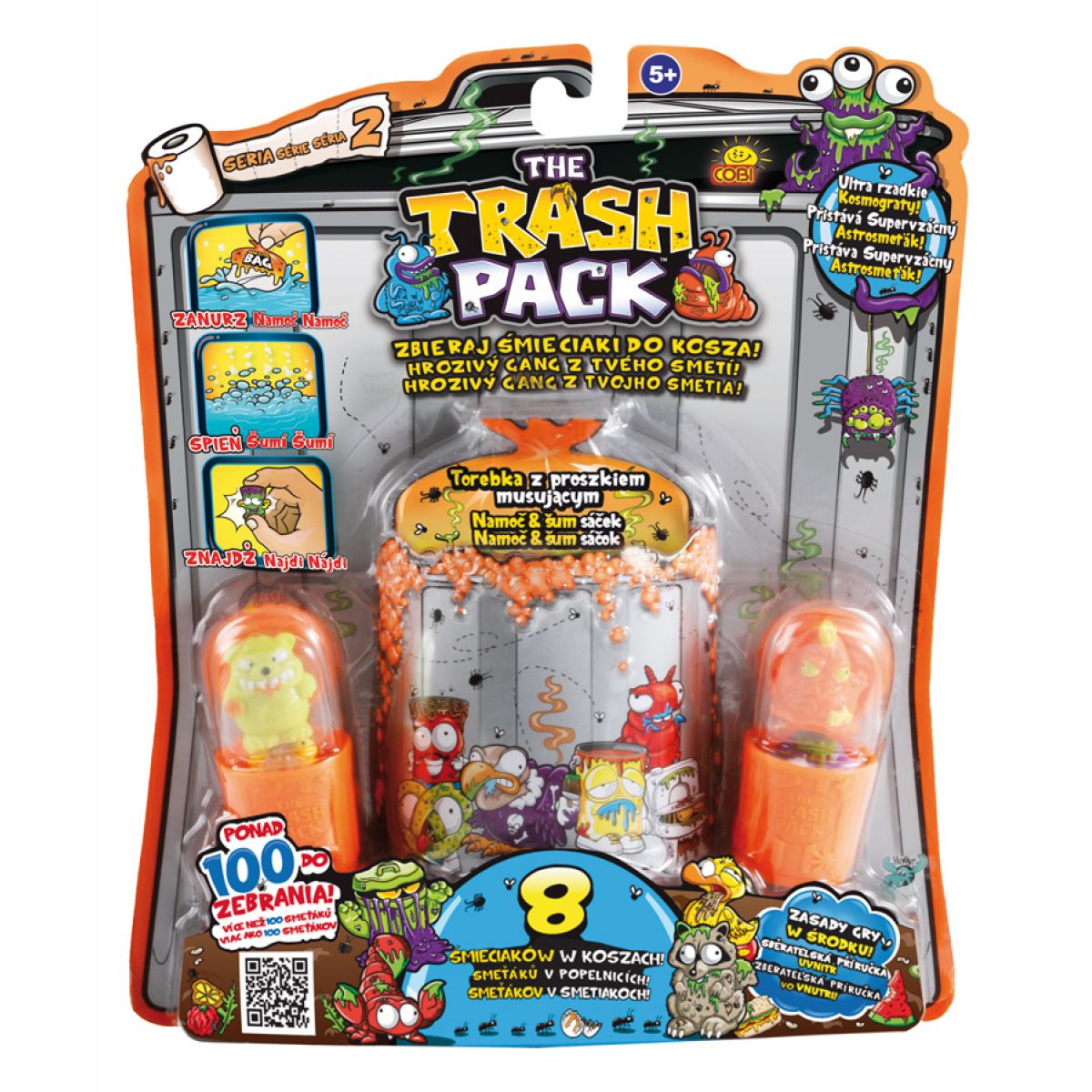 TRASH PACK 68073 - TRASH PACK 2 blister 8 Smeťáků + šumák | 4KIDS.cz