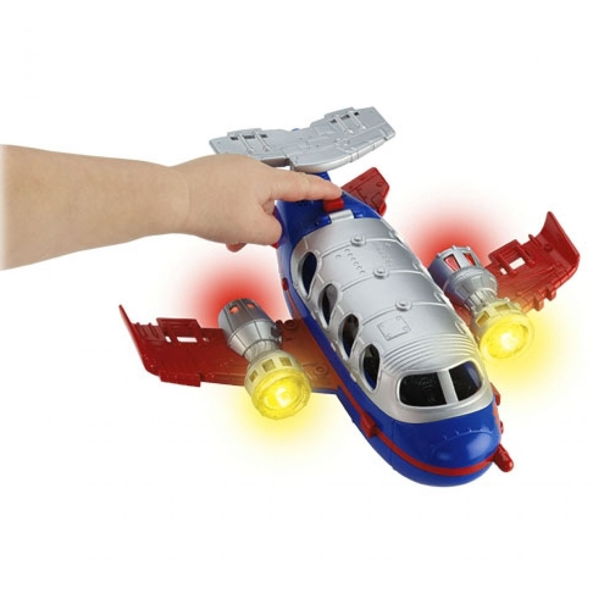 FISHER PRICE BDY50 Imaginext Sky Racers Luxusní Jumbo Jet | 4KIDS.cz