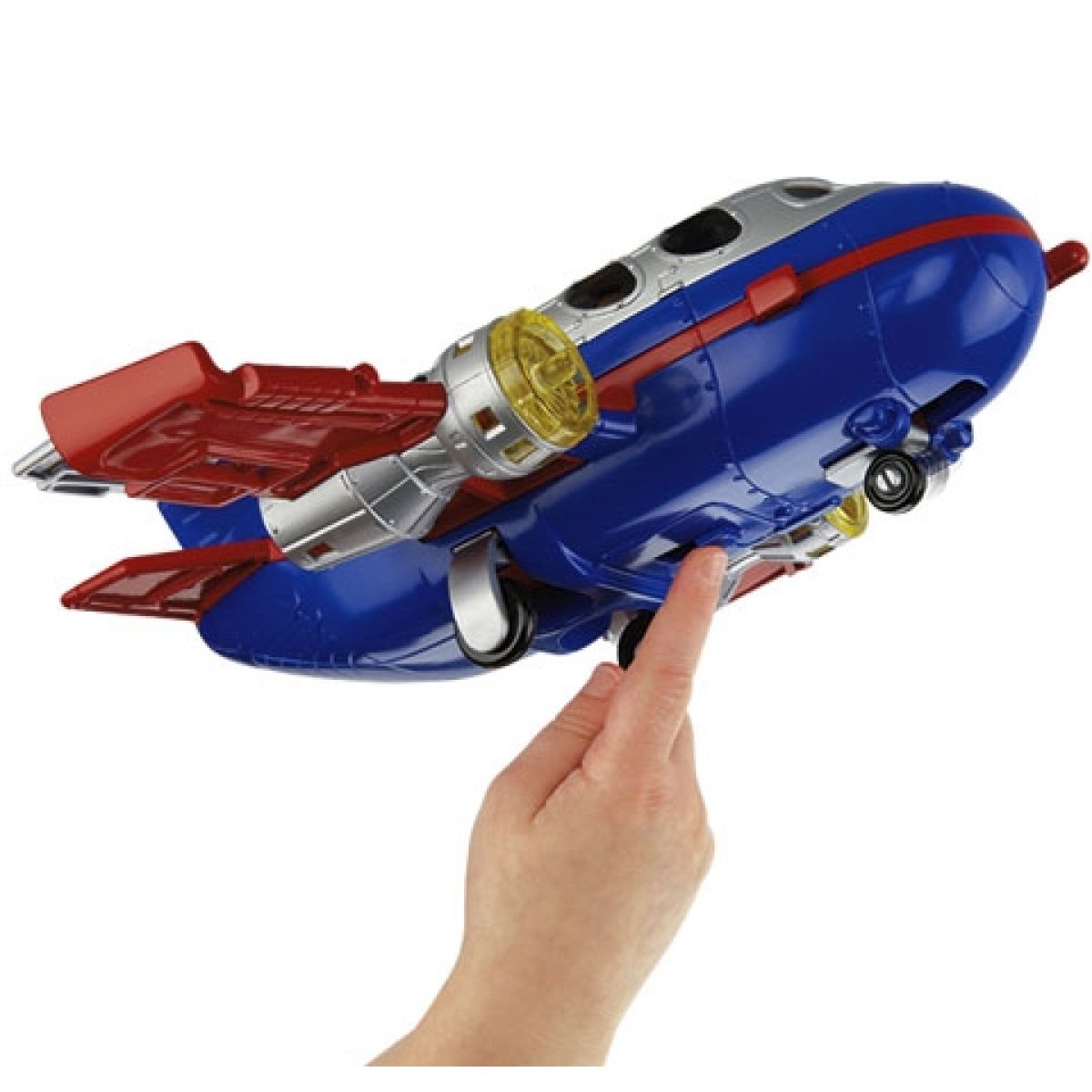 FISHER PRICE BDY50 Imaginext Sky Racers Luxusní Jumbo Jet | 4KIDS.cz