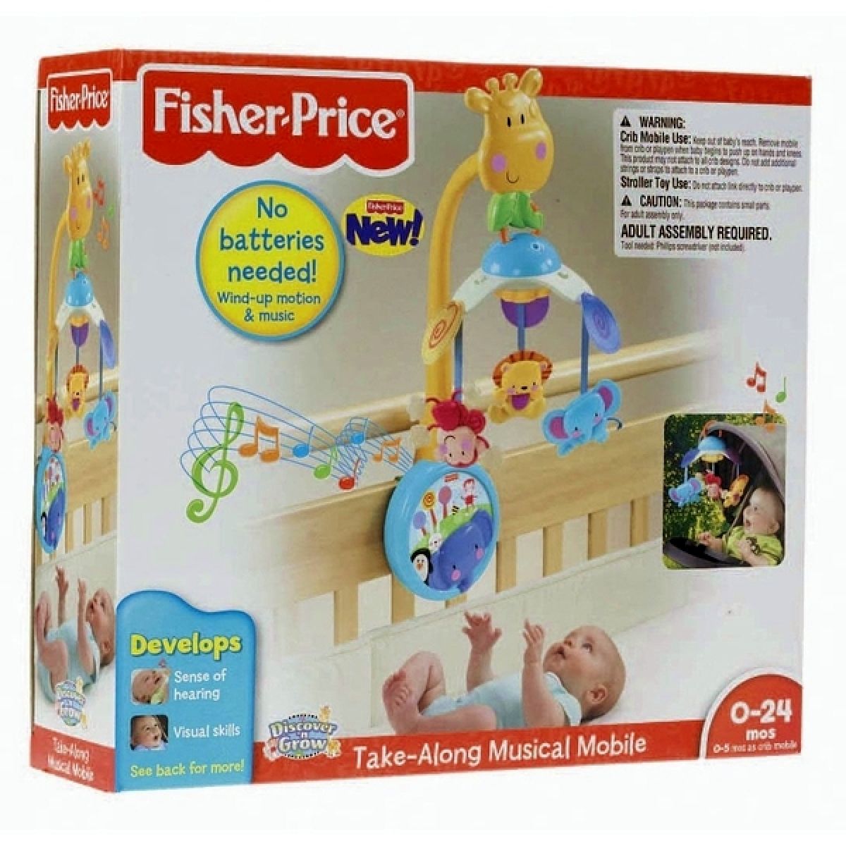Fisher Price W9913 - Přenosný hudební Kolotoč | 4KIDS.cz