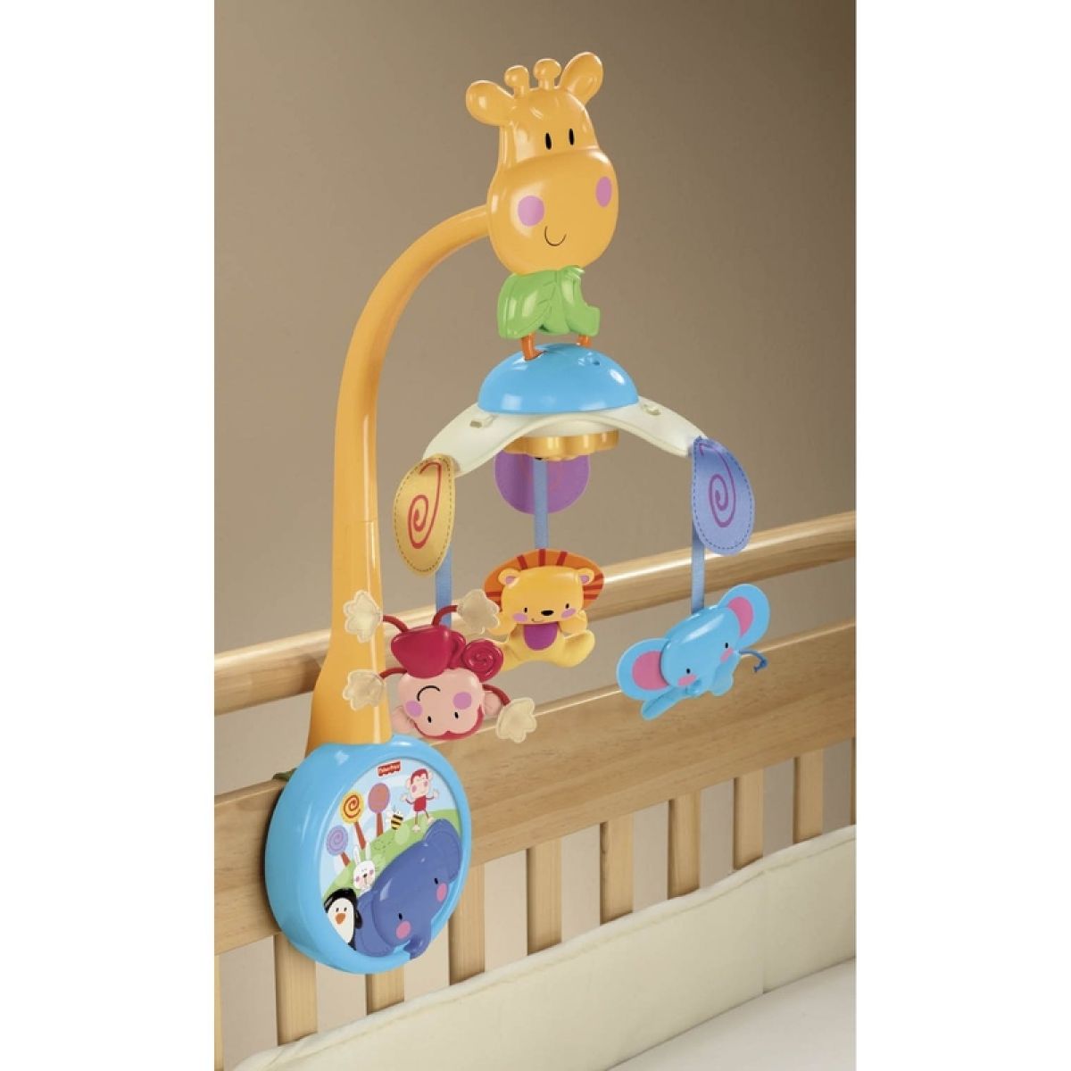 Fisher Price W9913 - Přenosný hudební Kolotoč | 4KIDS.cz