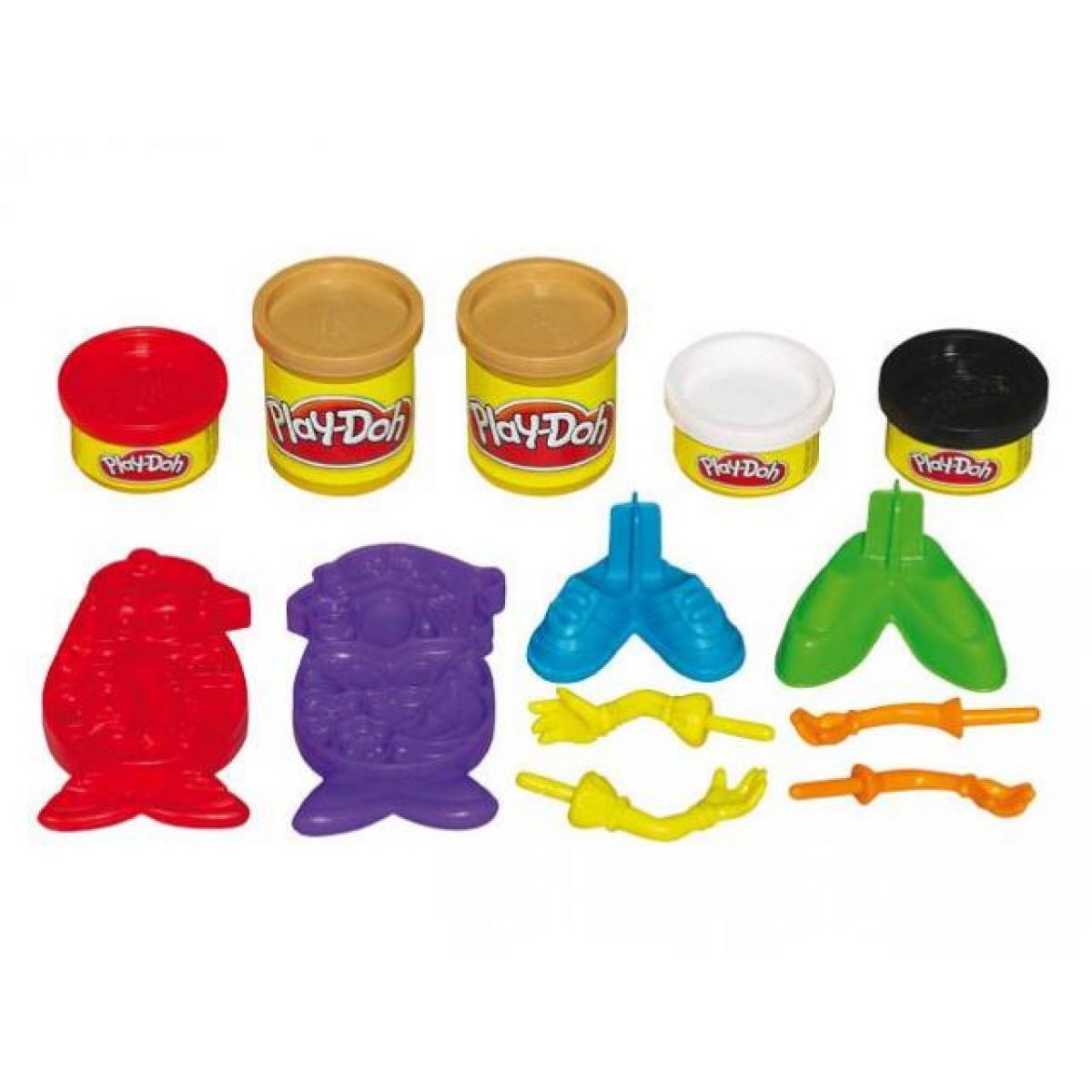 Hrací sety Hungry hippos, Mr. Potato head Play Doh 24093 | 4KIDS.cz