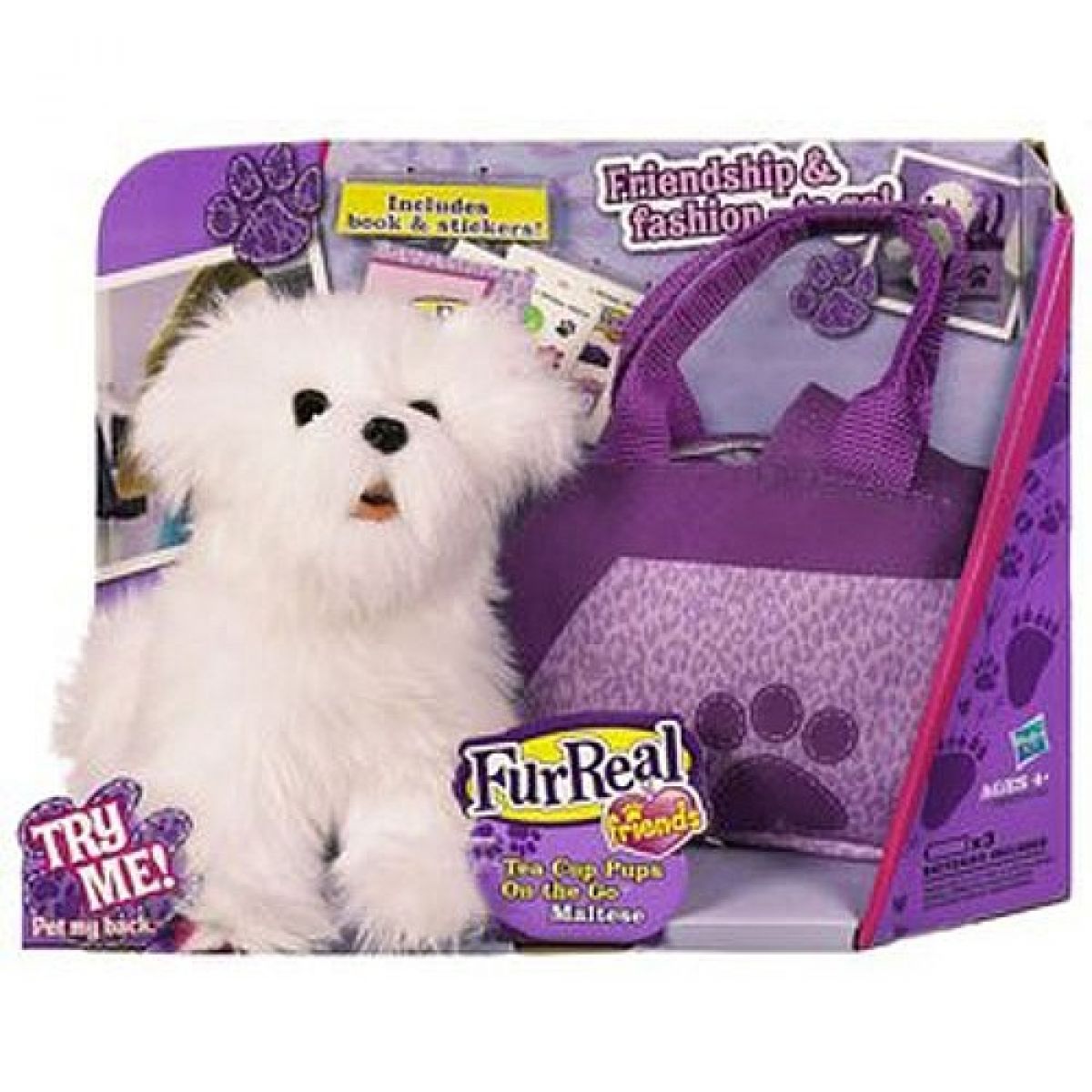 Interaktivní zvířátka s taštičkou Furreal Fri | 4KIDS.cz