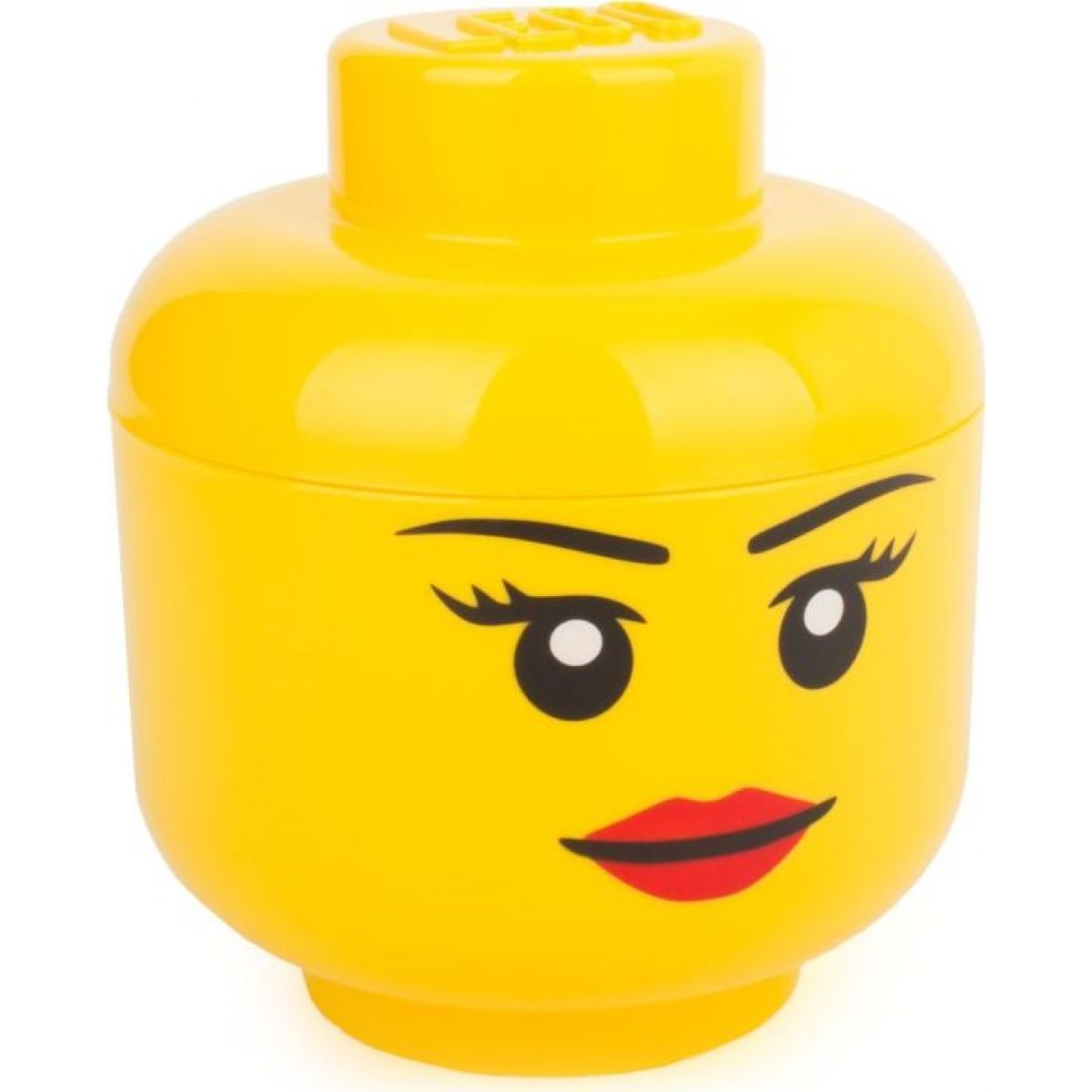 LEGO Box hlava dívky vel. S | 4KIDS.cz
