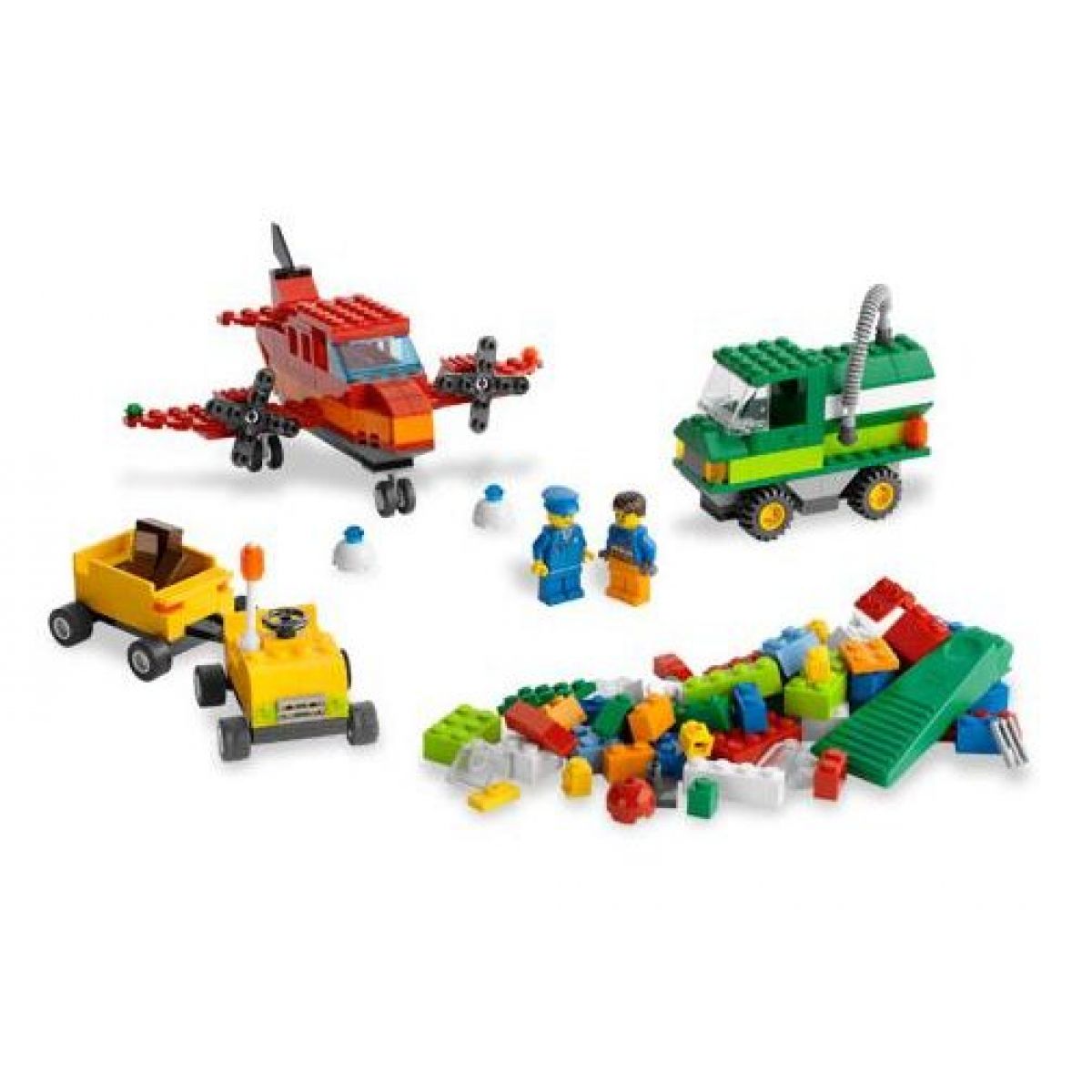 LEGO Kostičky 5933 Stavební sada letiště | 4KIDS.cz