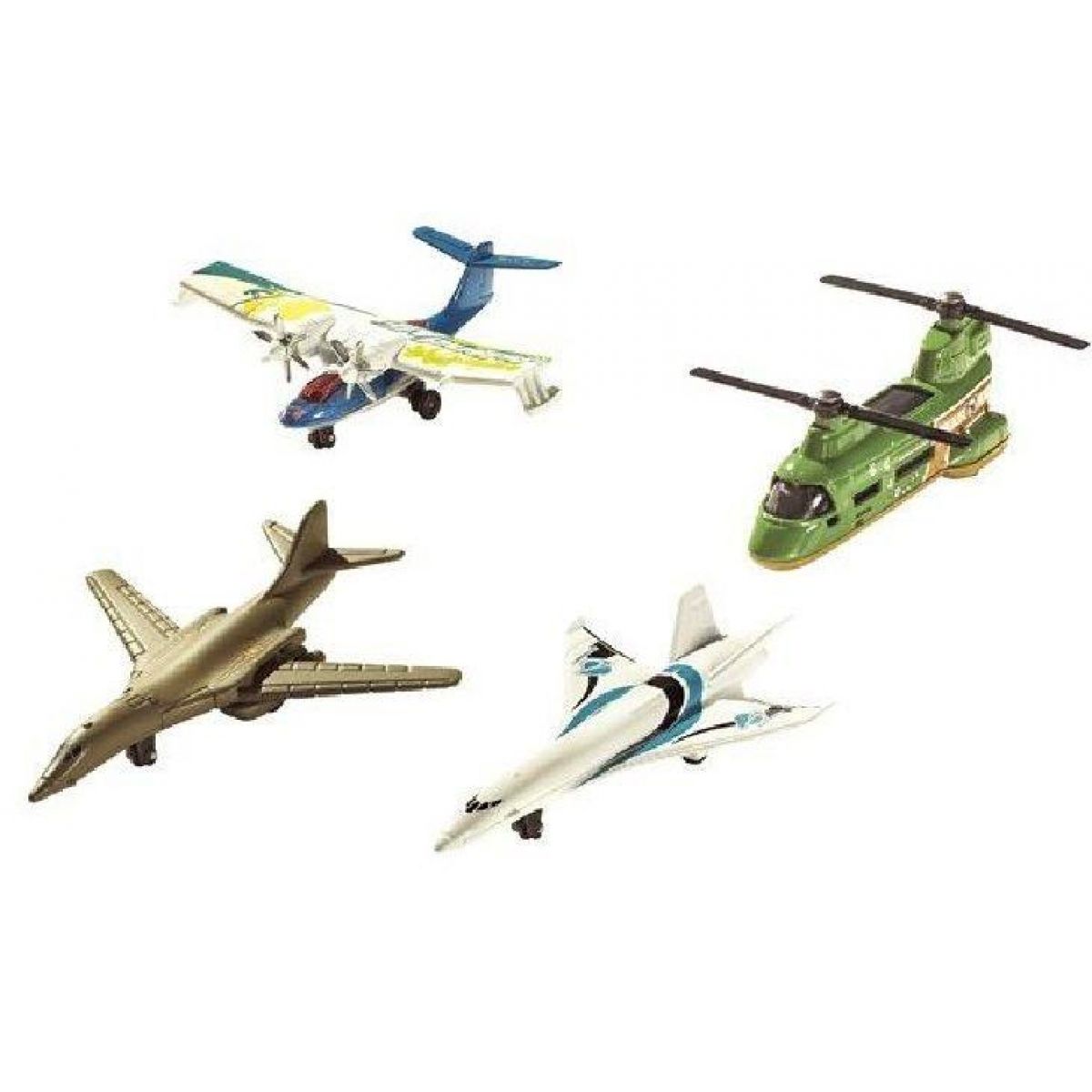 Matchbox Skybusters 4pack | 4KIDS.cz