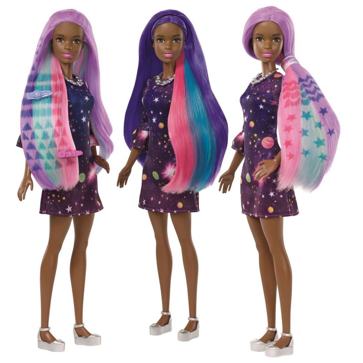 Mattel Barbie s žužu vlasy černoška | 4KIDS.cz