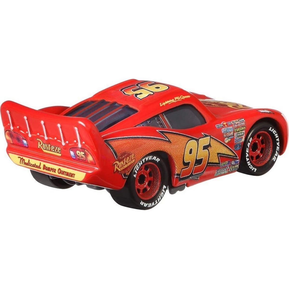 Mattel Cars 3 Auta Lightning McQueen With Rusteze Sign | 4KIDS.cz