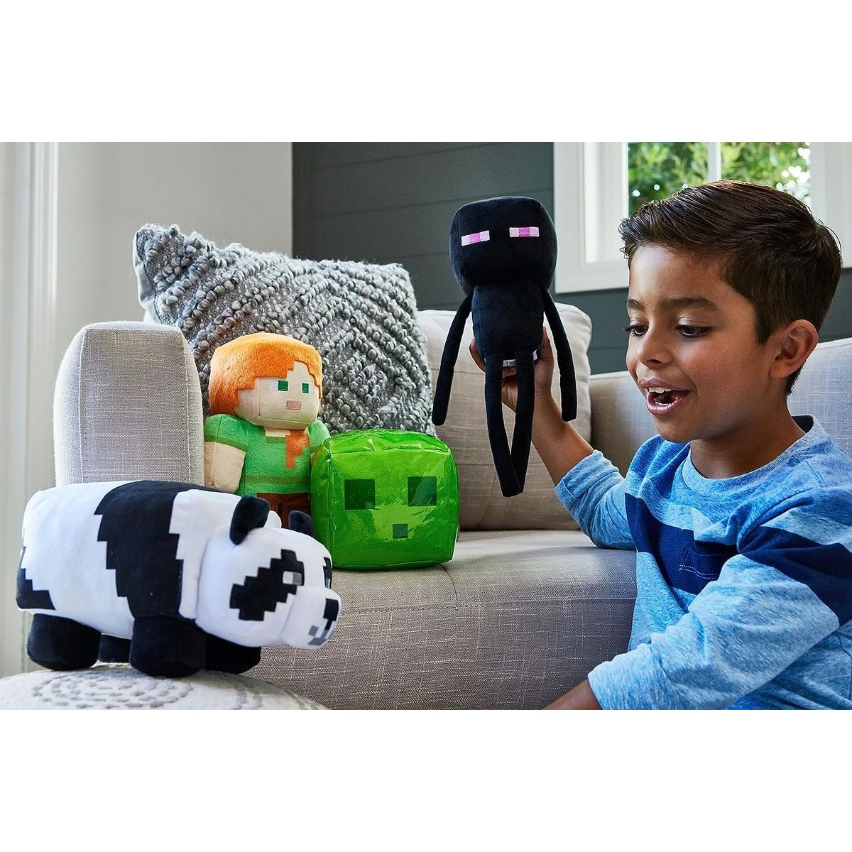 Mattel Minecraft 20 cm plyšák Panda | 4KIDS.cz