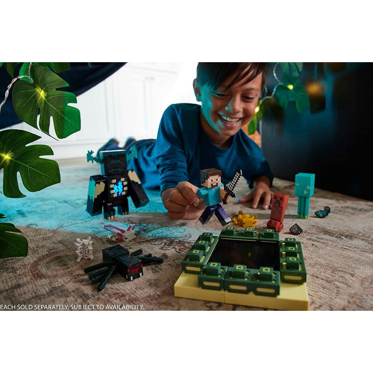 Mattel Minecraft Figurky Build a Portal Axolotls 8 cm | 4KIDS.cz