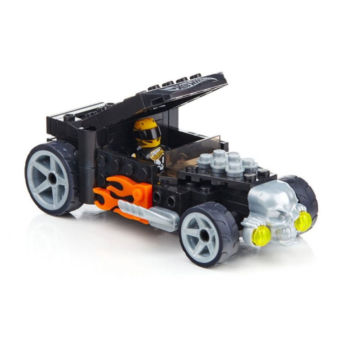 Megabloks Micro Hot Wheels Auto s řidičem - Bone Shaker 91707 | 4KIDS.cz