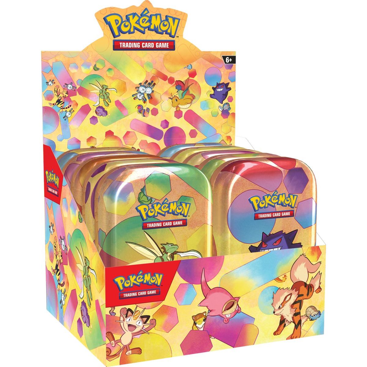 Pokémon TCG: Scarlet & Violet 151 Mini Tins Meowth & Hitmonchan | 4KIDS ...