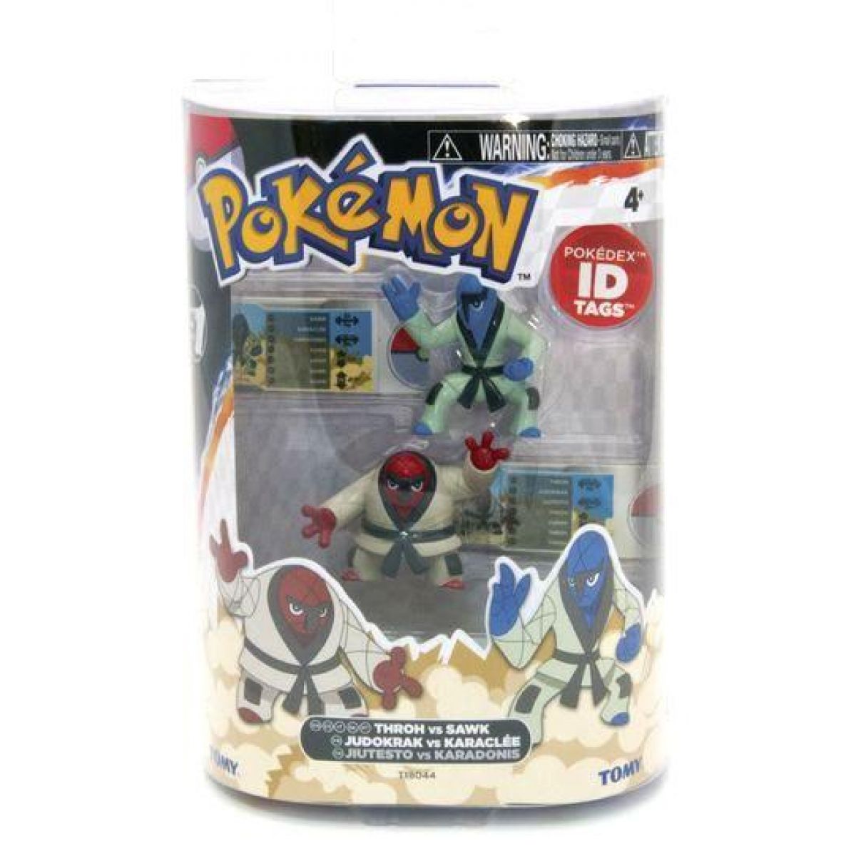 Pokémon set 2 malé figurky - Troh vs Sawk | 4KIDS.cz