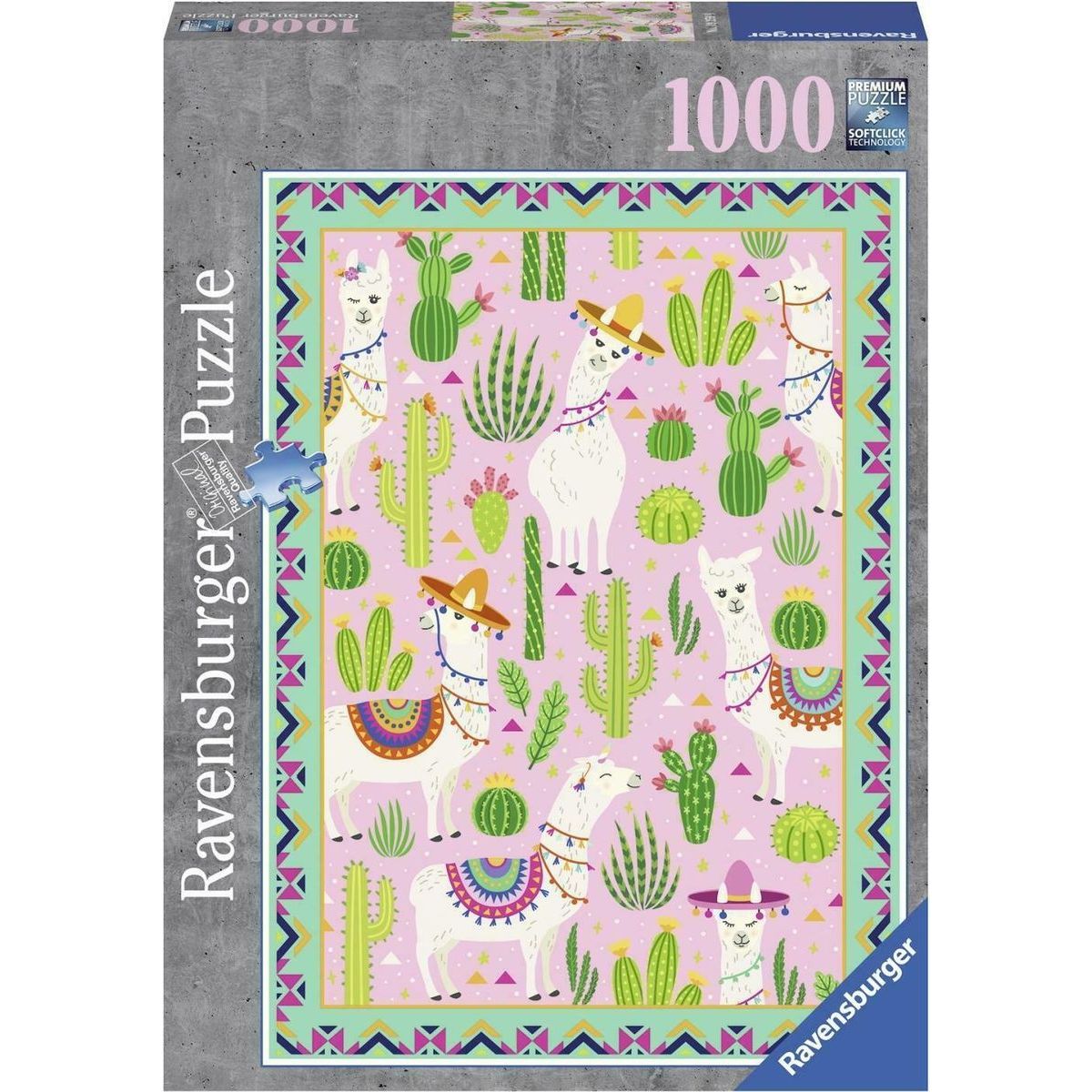 Ravensburger puzzle Lama Alpaca 1000 dílků | 4KIDS.cz
