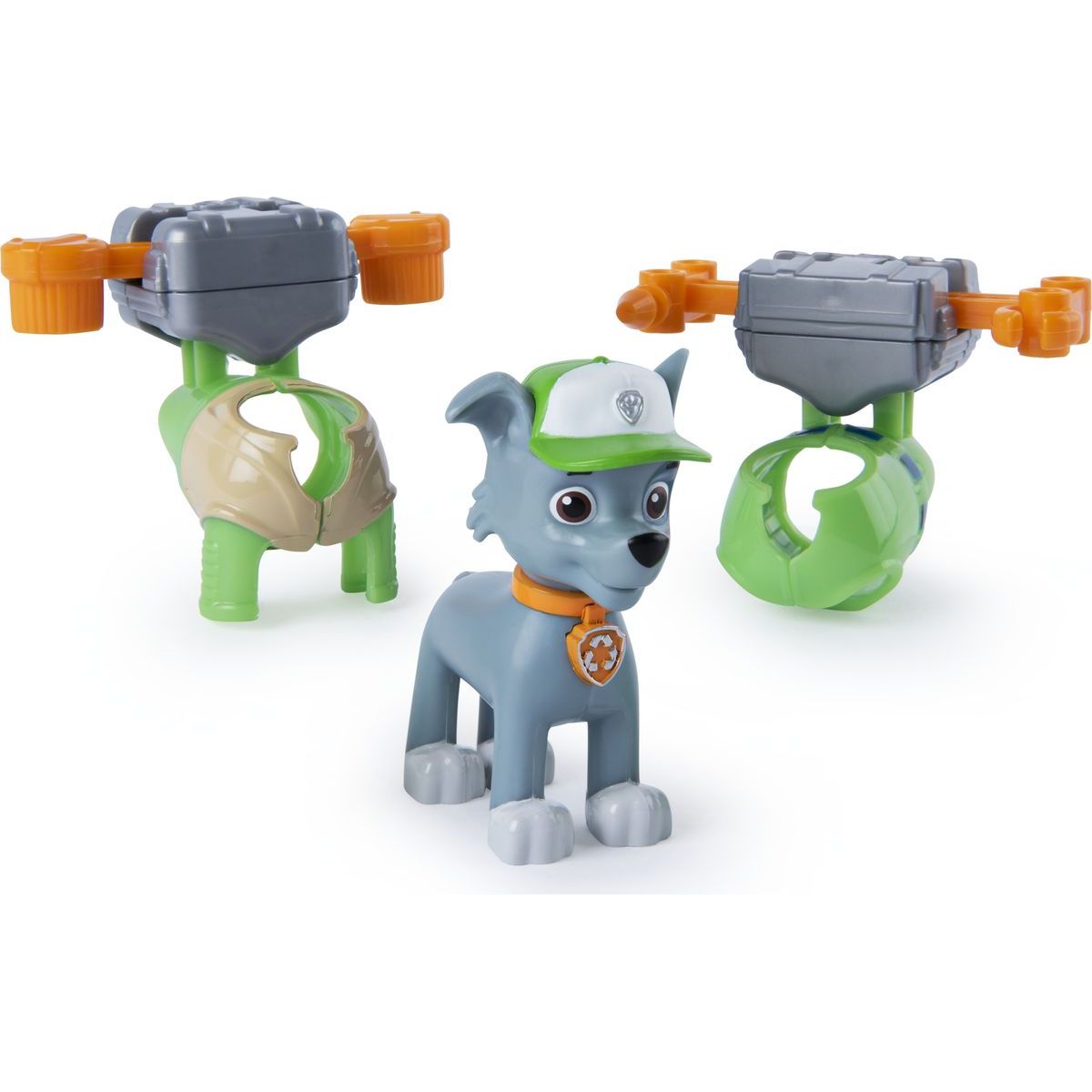 Spin Master Paw Patrol Mini Air Rescue Rocky Pull Back Pup | 4KIDS.cz