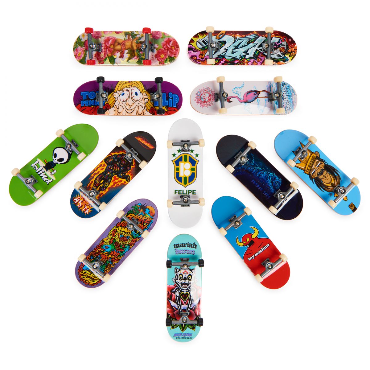 Tech Deck Fingerboard základní balení Santa Cruz Blake Johnson | 4KIDS.cz