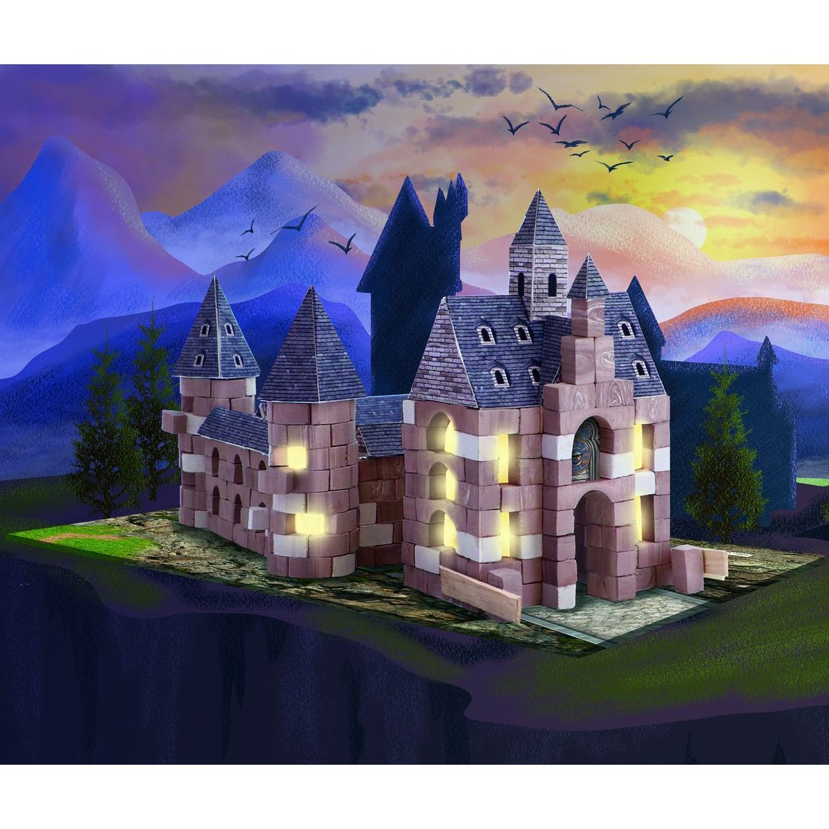 Trefl Brick Trick stavebnice Harry Potter Hodinová věž | 4KIDS.cz